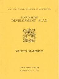 Manchester Plans - 1926 -- 1967