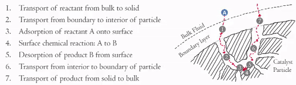 Reaction Rate with External Mass Transfer